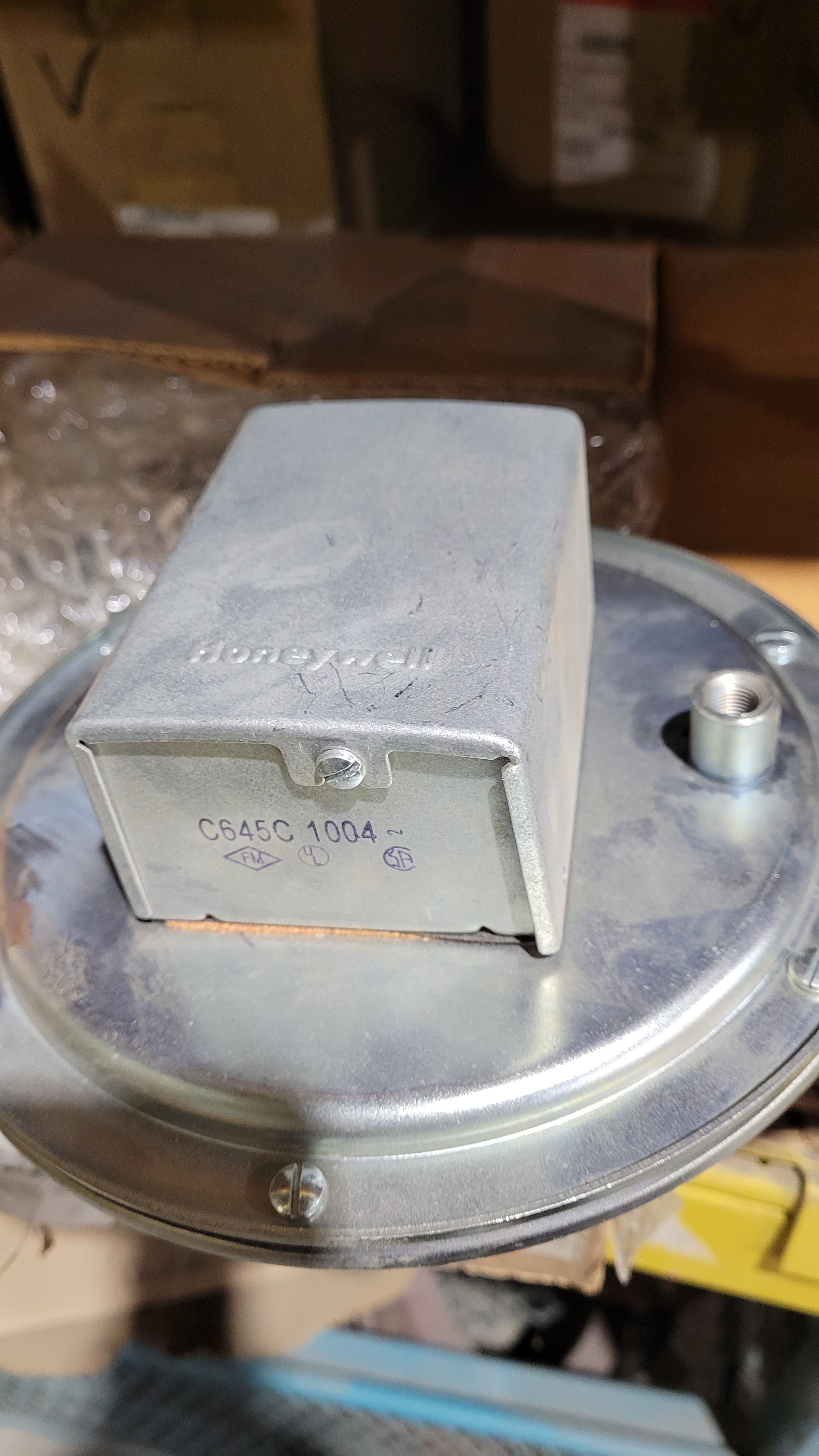 HONEYWELL C6097A1004 AIR PRESSURE SWITCH 0.4 TO 5 INCH H2o – Groupe ...